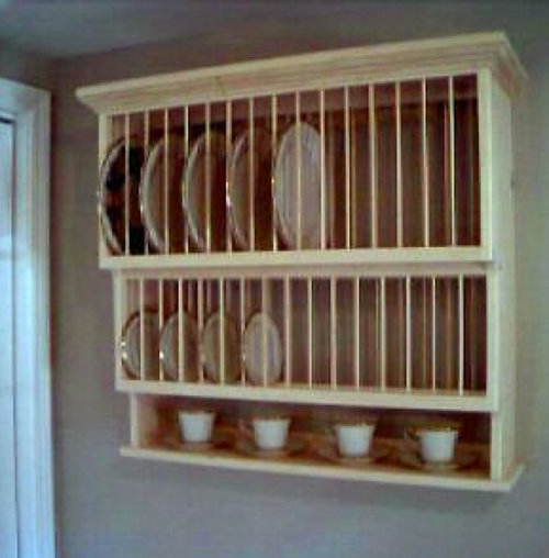 Advice needed for kitchen: open shelving, plate rack, or other ideas?