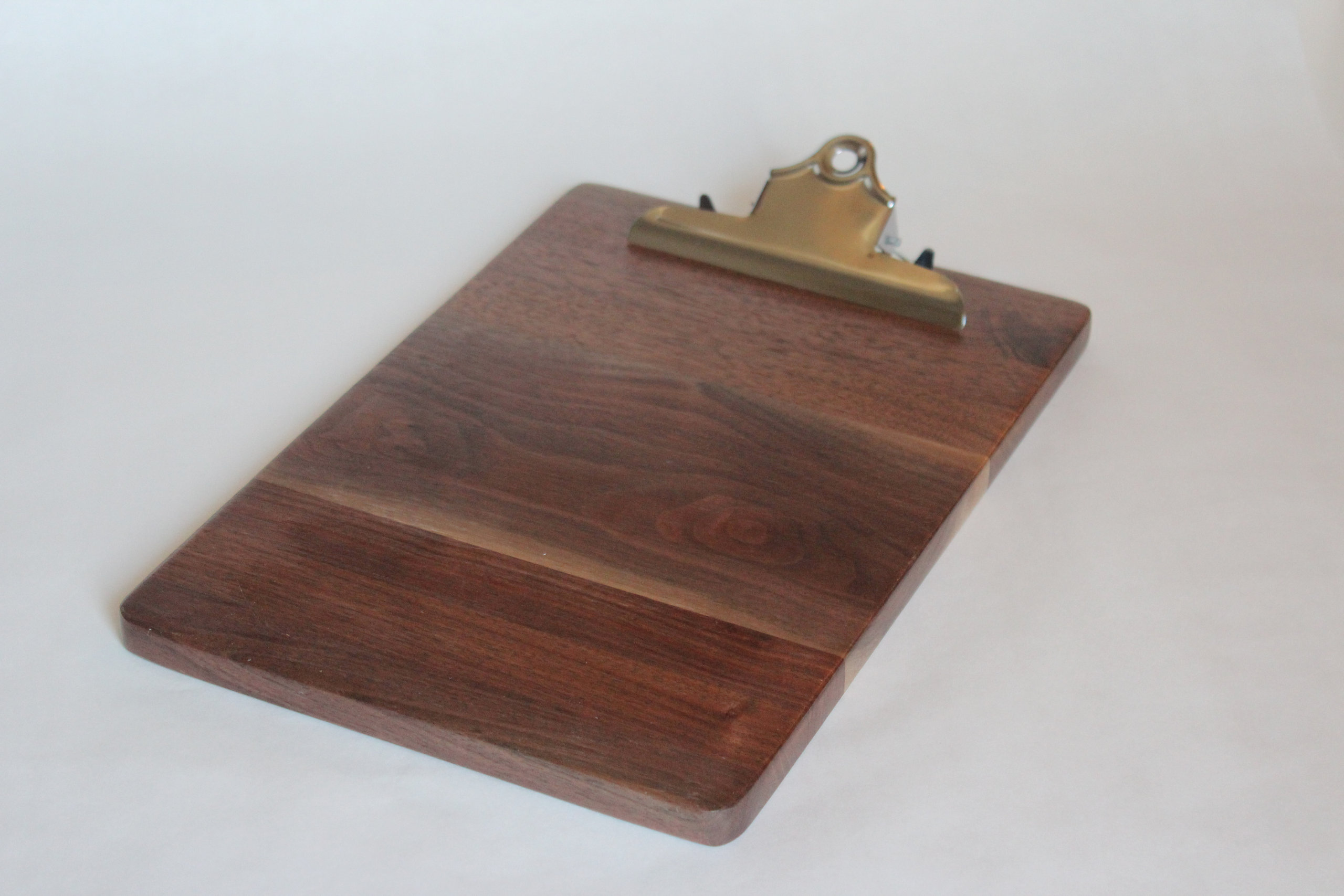Clipboard in Walnut Standard, 9x13.5 - Traditional - Desk Accessories ...