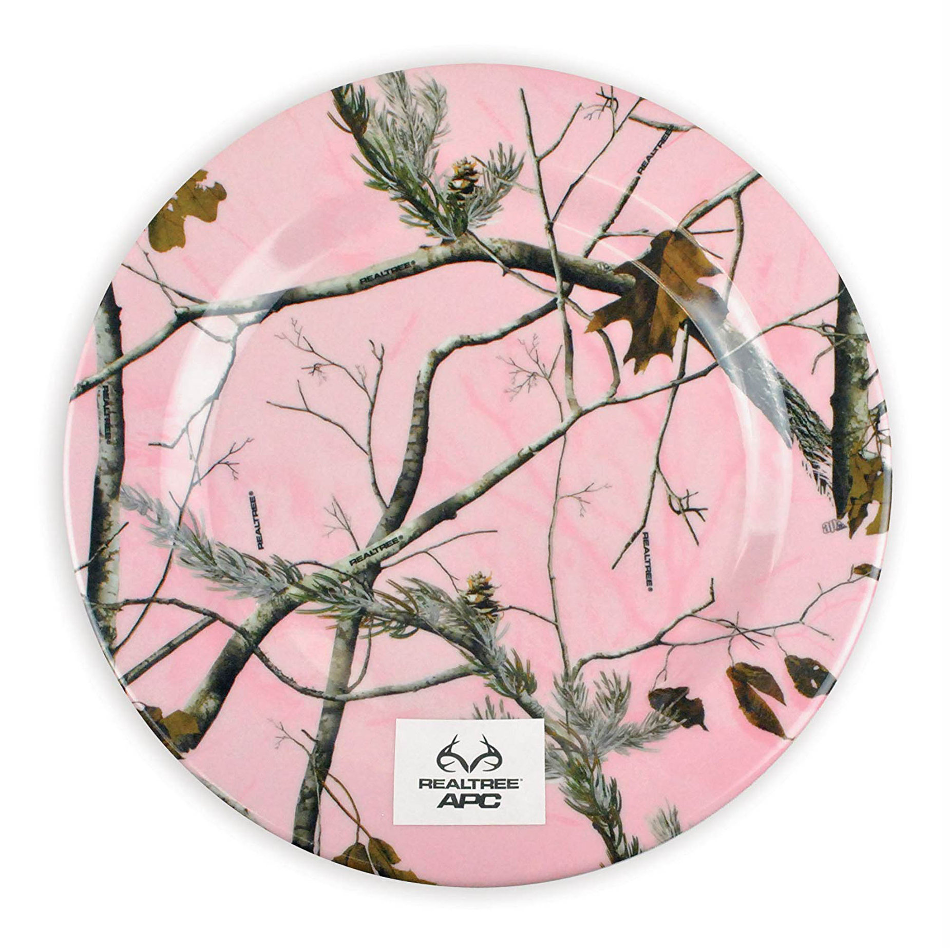 Rt Side Plate Pink, Set Of 12, 8 x8" - Rustic - Dinner Plates - by ...