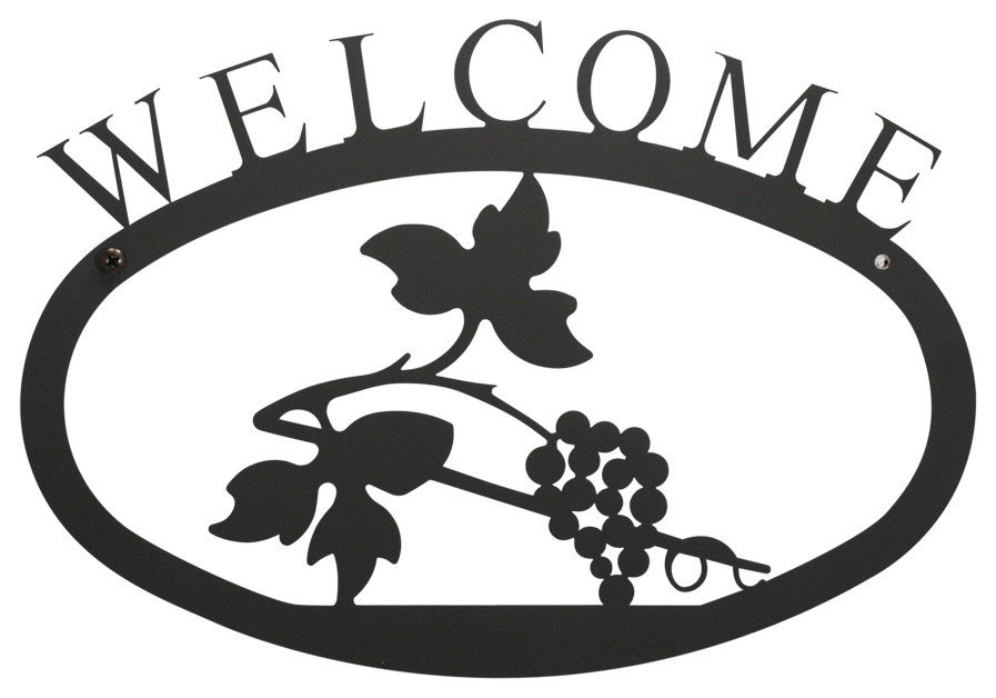 Welcome Sign, Small - Farmhouse - Novelty Signs - by Village Wrought ...