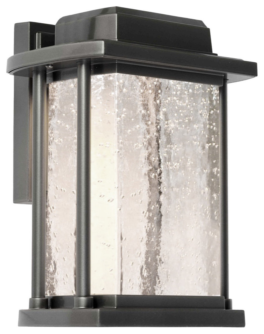 Addison Outdoor Wall Light, Slate - Transitional - Outdoor Wall Lights ...