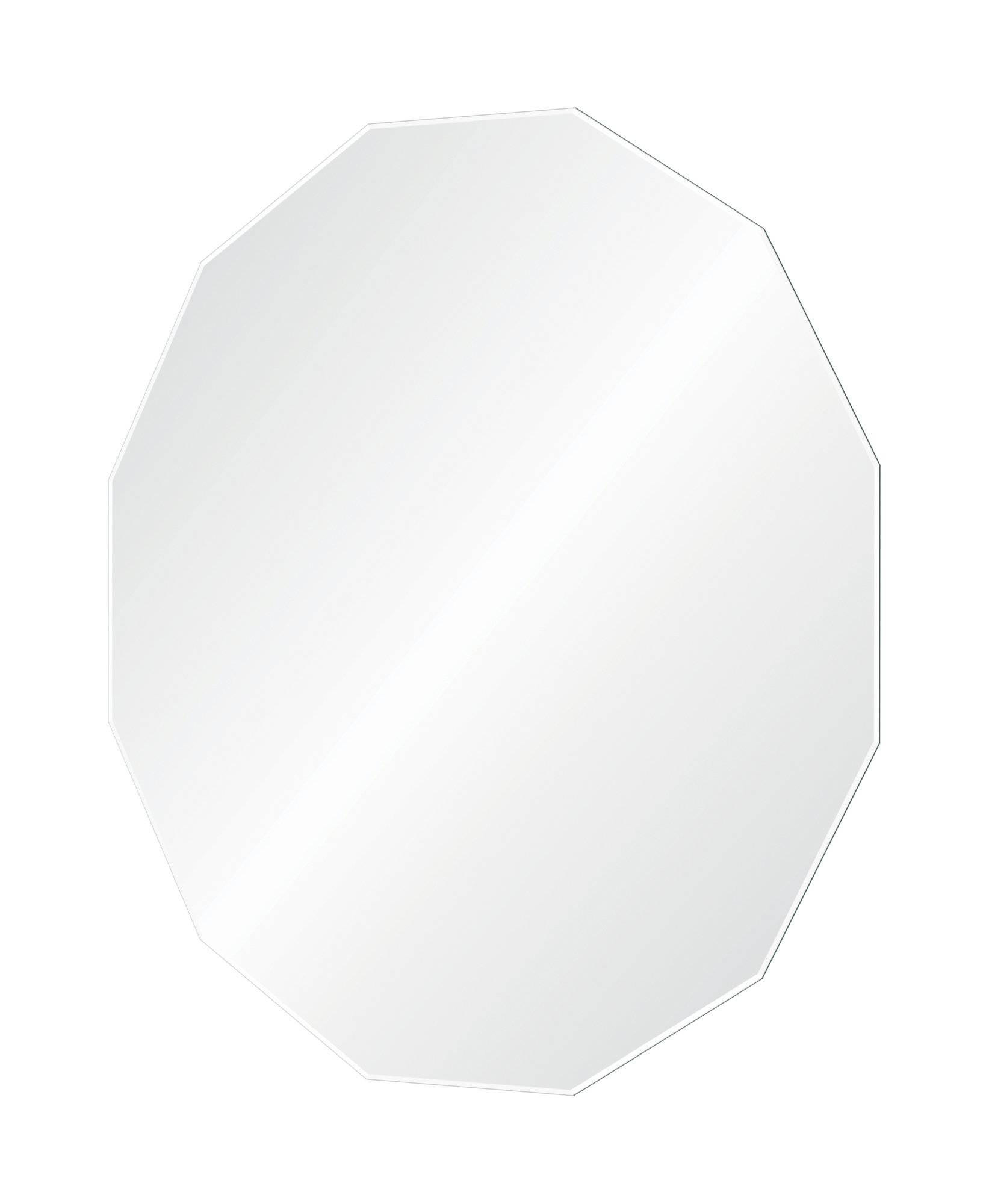 Ovada Round Mirror 40In.X 40In.X 0.5In. - Contemporary - Wall Mirrors ...