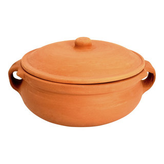 Clay Curry Pot, 7x8.25x4 - Traditional - Dutch Ovens And Casseroles ...