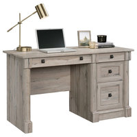 Sauder Palladia Engineered Wood Computer Desk in Vintage Oak ...