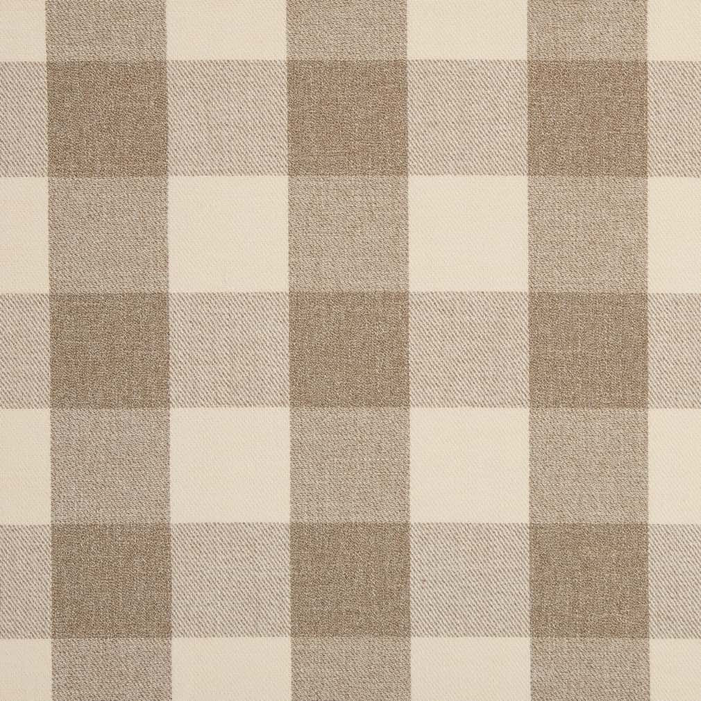 Natural Check Plaid woven Upholstery Fabric by the Yard, By The Yard 54 ...