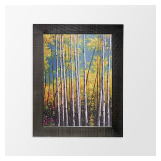 Trees Handmade Wall Art Framed Museum Quality Wall Decor Size: 32x44 ...
