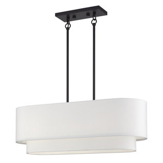 Manorwood 3 Light Island Light, Bronze - Transitional - Kitchen Island ...