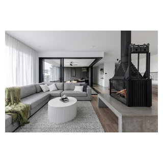 MONCRIEFF - New Home - Contemporary - Living Room - Brisbane - by Big ...