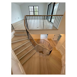 100_Hexagonal Floating-Staircase, Bethesda MD 20817 - Transitional ...