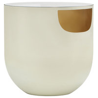 Doma Cream / Gold End Table - Contemporary - Side Tables And End Tables ...