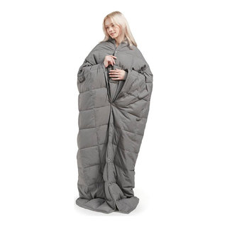 100% Polyester Wearable Goose Feathe and Down Throw TN50-0482 ...