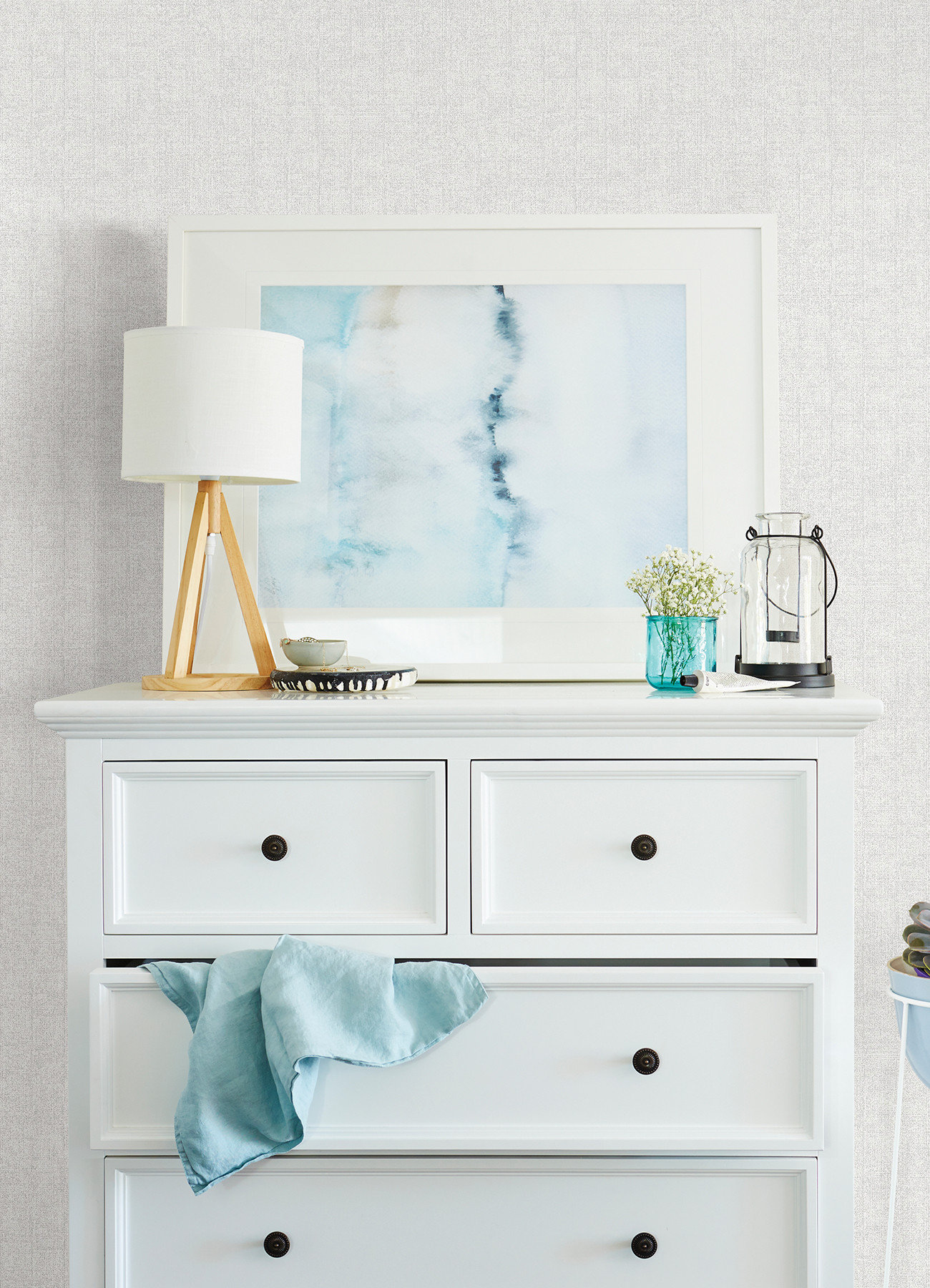 Janus Grey Textured Tile Wallpaper, Bolt - Transitional - Wallpaper ...