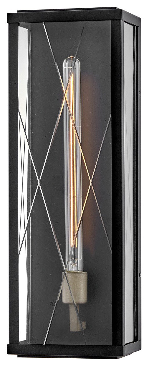 Monte LED Wall Mount in Black - Transitional - Outdoor Wall Lights And ...