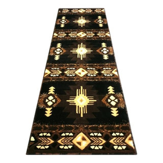 Mohave Collection Traditional Southwestern Style Area Rug, 2' X 7 ...