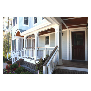 Custom Green Home - Modern - Porch - Other - by Premiere Contracting ...