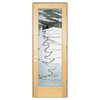 Front Door - Lake Arrowhead - Fiberglass Smooth - 30" x 80" - Book/Slab Door, 36" (3/0) x 96" (8 ...