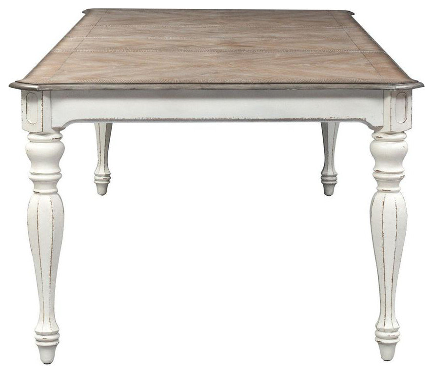 Rectangular Leg Table - Traditional - Dining Tables - by Homesquare | Houzz