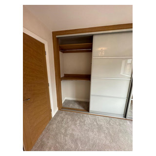 Sliding Wardrobes - Modern - Closet - Cheshire - by TF Staircases Ltd ...