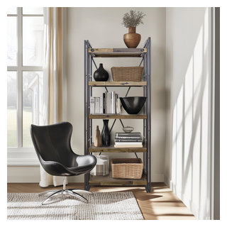 Austen Large Shelf - Industrial - Display And Wall Shelves - by ...