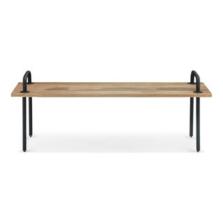 Berkeley Entryway Bench - Industrial - Accent And Storage Benches - by ...