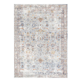 Fairmont Cohaug Red Polyester Blend Area Rug, 7'10"x10'10", 7'10"x10'10 ...