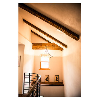 Hand hewn timber beam and rafters - Rustic - Denver - by Distinguished ...
