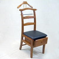 Manchester Chair Valet, Light Walnut Finish - Traditional - Clothing ...