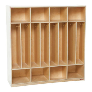 8 Section Space-Saver Locker - Storage Cabinets - by Wood Designs | Houzz