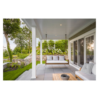 South Shore Coastal Home - Beach Style - Porch - Boston - by Rosemary ...
