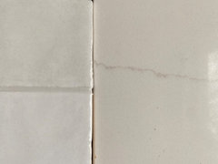 Cloe Tile and Mapei white/avalanche/frost grout