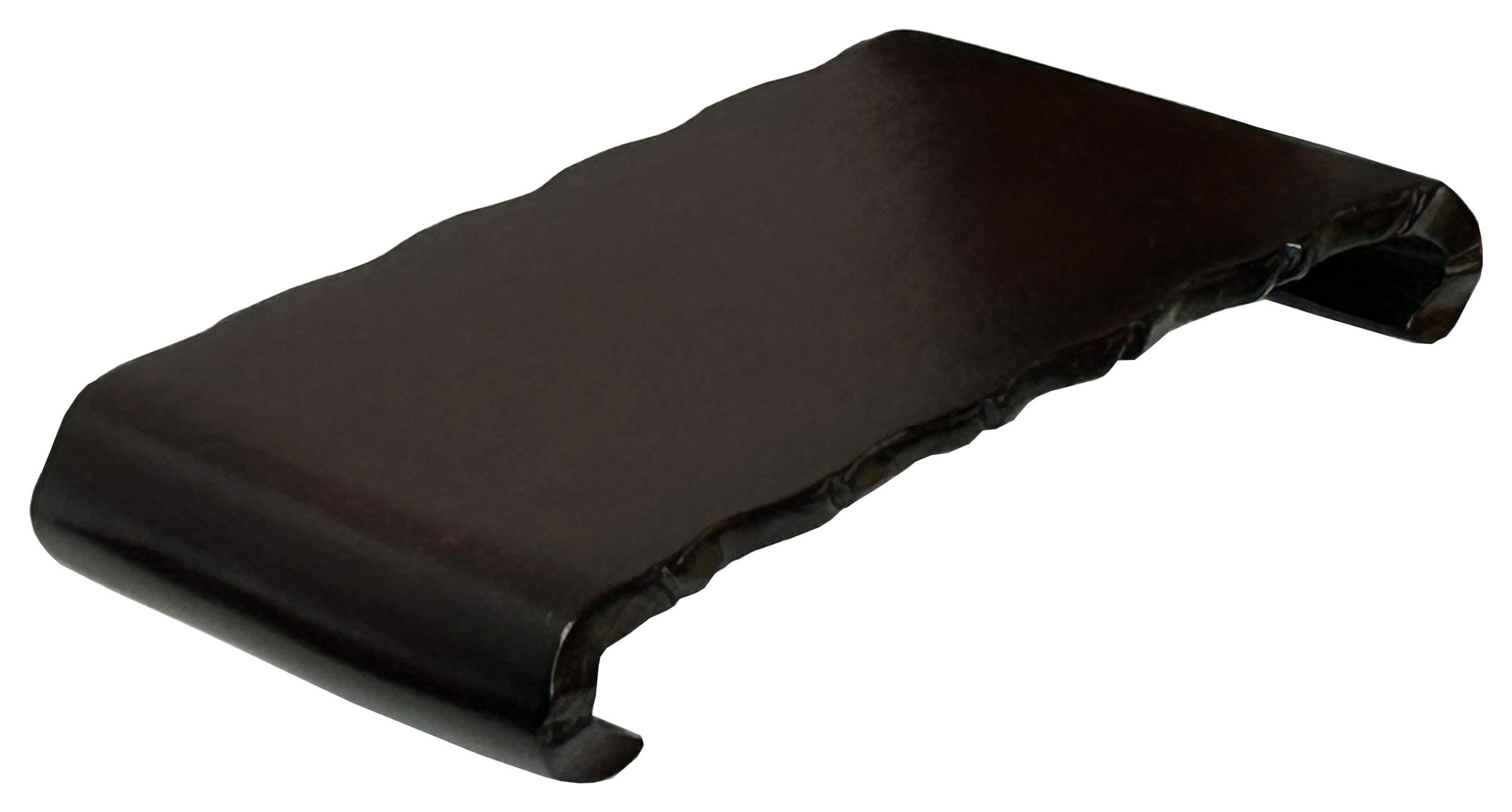 5" Brown Wood Scroll Legs Rectangular Display Stand Riser Easel - Asian ...