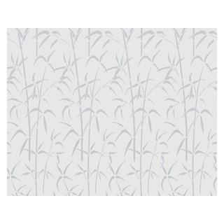 Bamboo Sidelight Privacy Film Set of 2 - Asian - Window Film - by ...