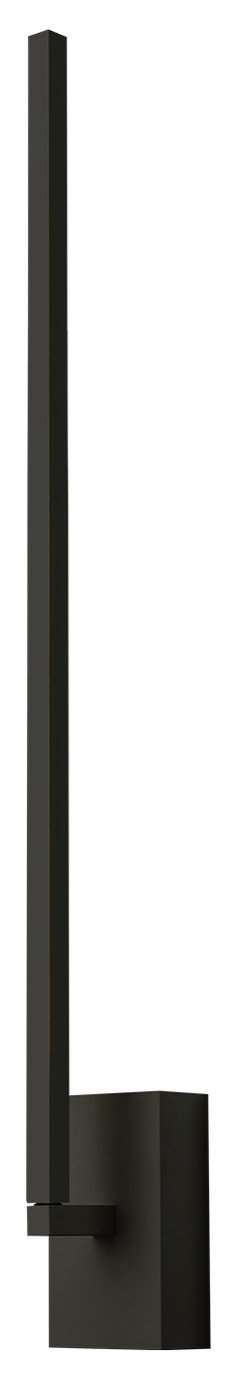 Pandora Wall Sconce, Black, 4.625"Wx28"Hx3.875"E, 4.625"Wx28"Hx3.875"E ...