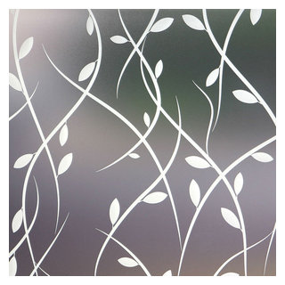 Vines Privacy Window Film, Standard, 36"x48" - Contemporary - Window ...