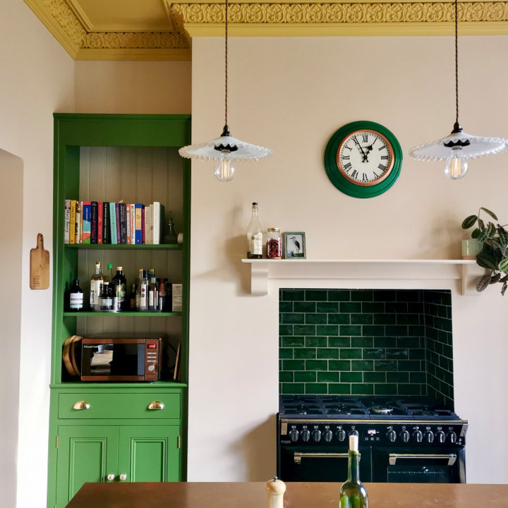 75 Beautiful Kitchen with a Chimney Breast Ideas and Designs - February ...
