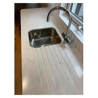 Mirostone Solid Surface Worktops and Splashbacks - Traditional - Devon - by Paul Carpenter ...