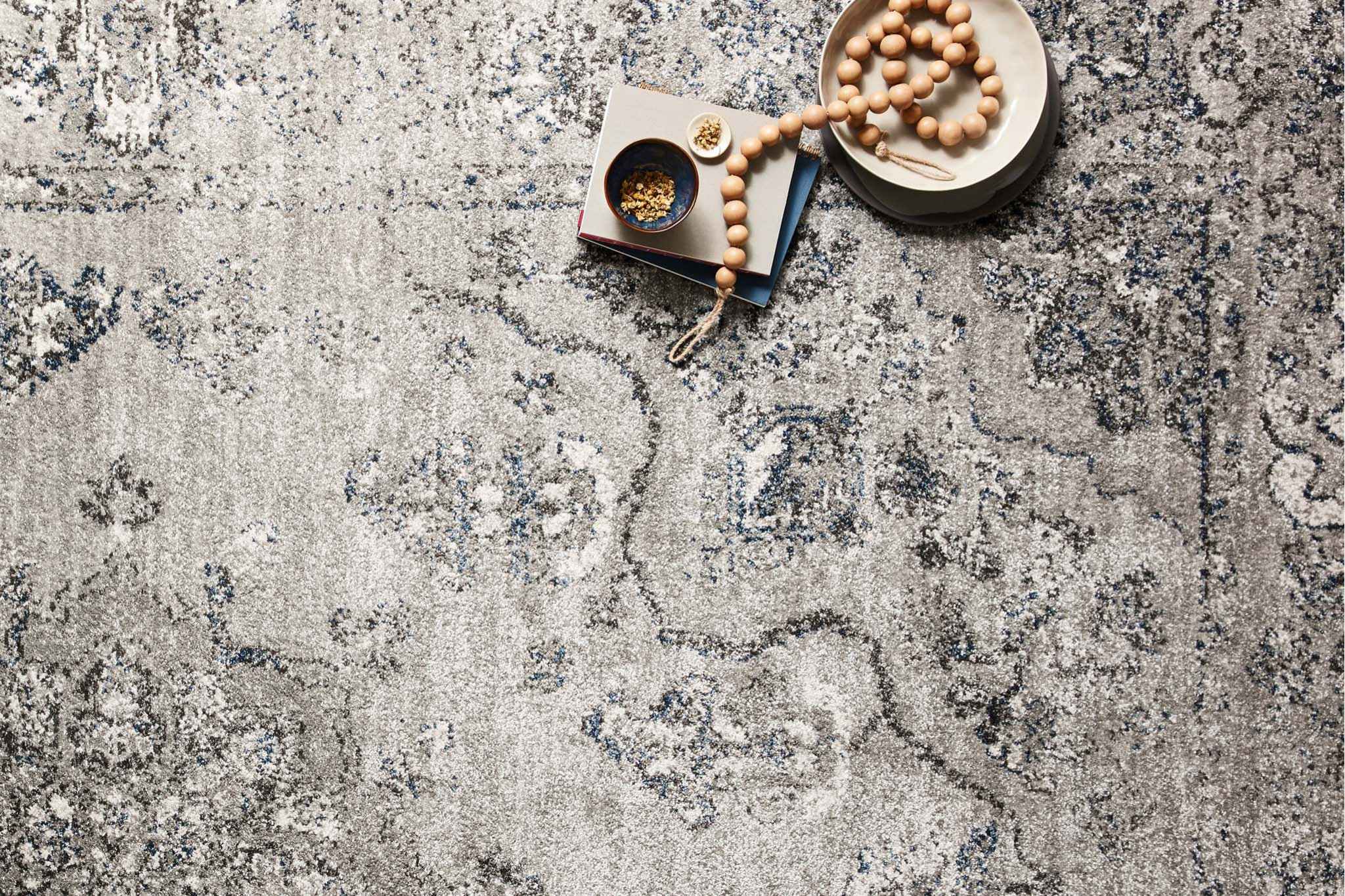 Dove/Gray Joaquin Rug, 2'7"x8'0" - Mediterranean - Hall And Stair ...