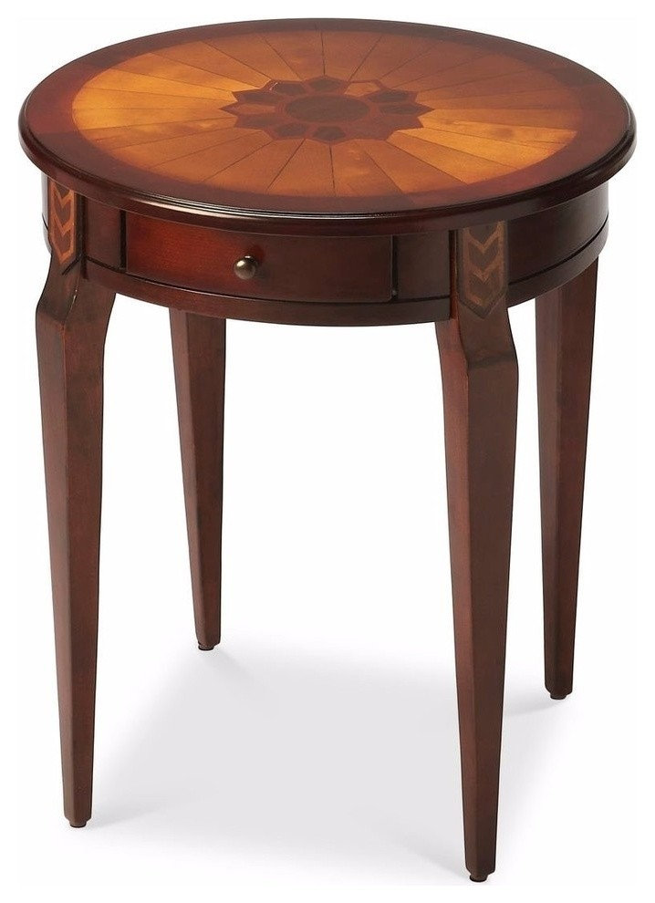 BUTLER ARCHER PLANTATION CHERRY SIDE TABLE - Transitional - Side Tables And End Tables - by Uber ...