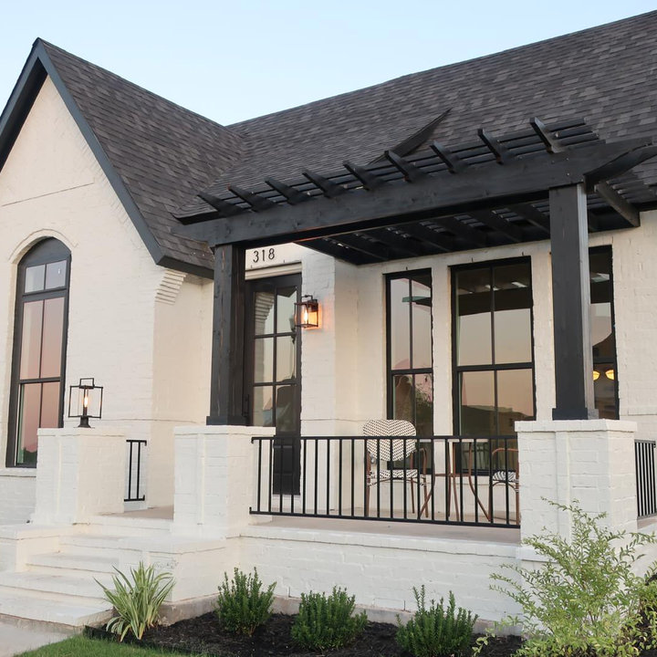 75 Painted Brick Exterior Home Ideas You'll Love - July, 2025 | Houzz