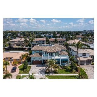 Coastal Custom Home Build | Boca Raton - Beach Style - Exterior - Miami ...