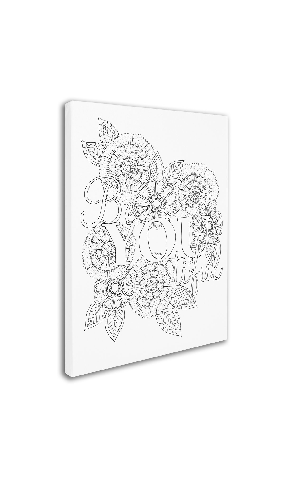 Hello Angel 'Letters & Words 9' Canvas Art, 47"x35" - Contemporary ...