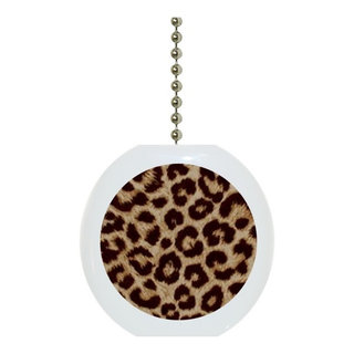 Leopard Print Ceiling Fan Pull - Traditional - Ceiling Fan Accessories ...