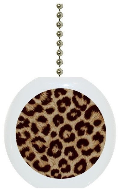 Leopard Print Ceiling Fan Pull - Traditional - Ceiling Fan Accessories ...