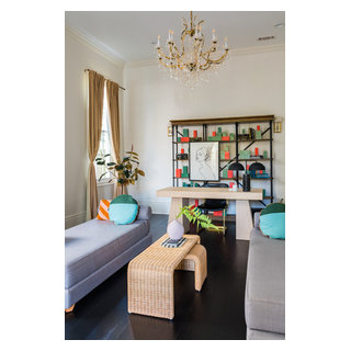 New Orleans Garden District Home | Parlor 2 - Home Office - New Orleans ...