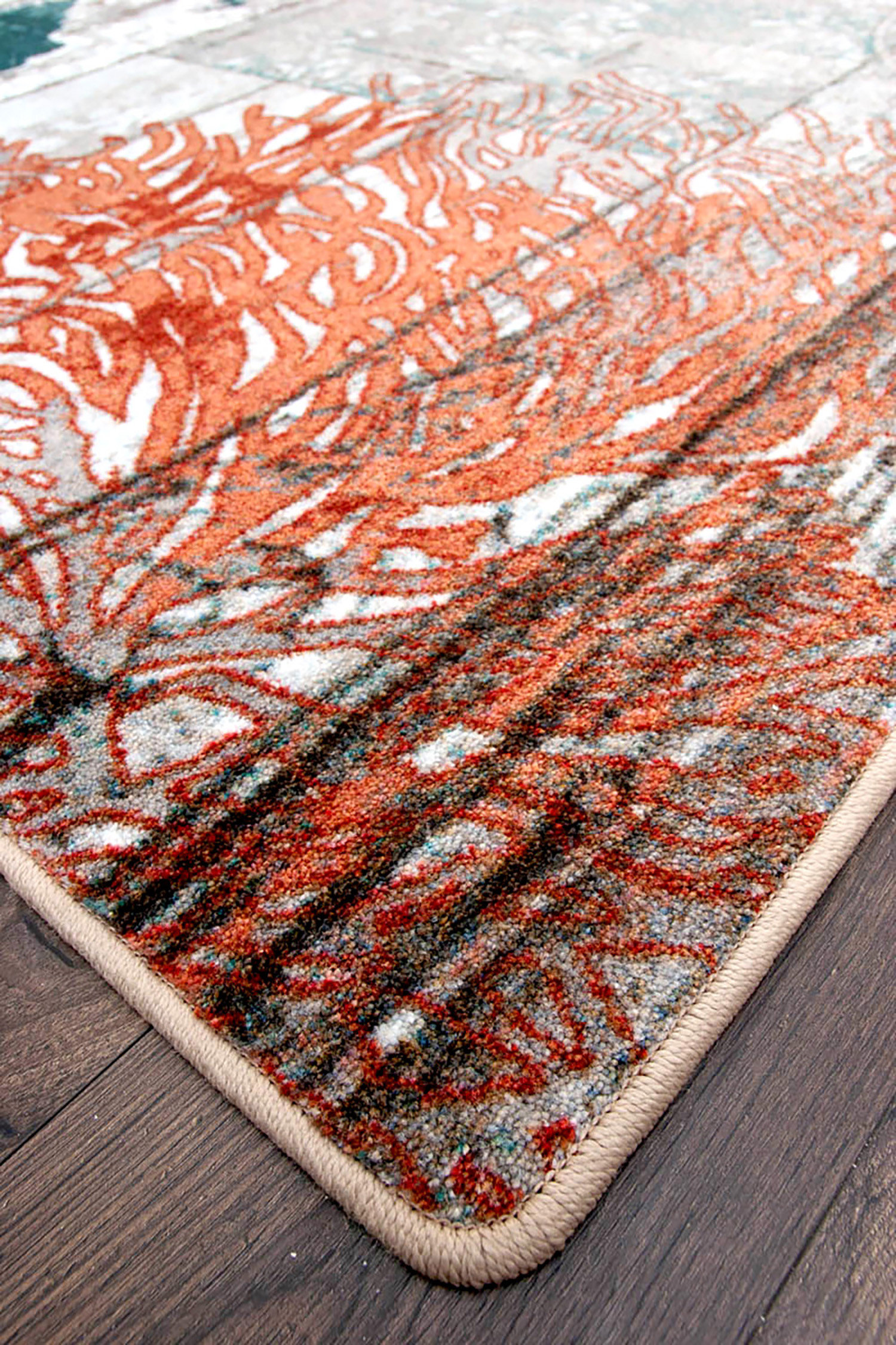 Boardwalk, Light Gray, 2'x8', 2'x8' - Beach Style - Hall And Stair ...