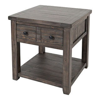 Madison County End Table - Rustic - Side Tables And End Tables - by ...