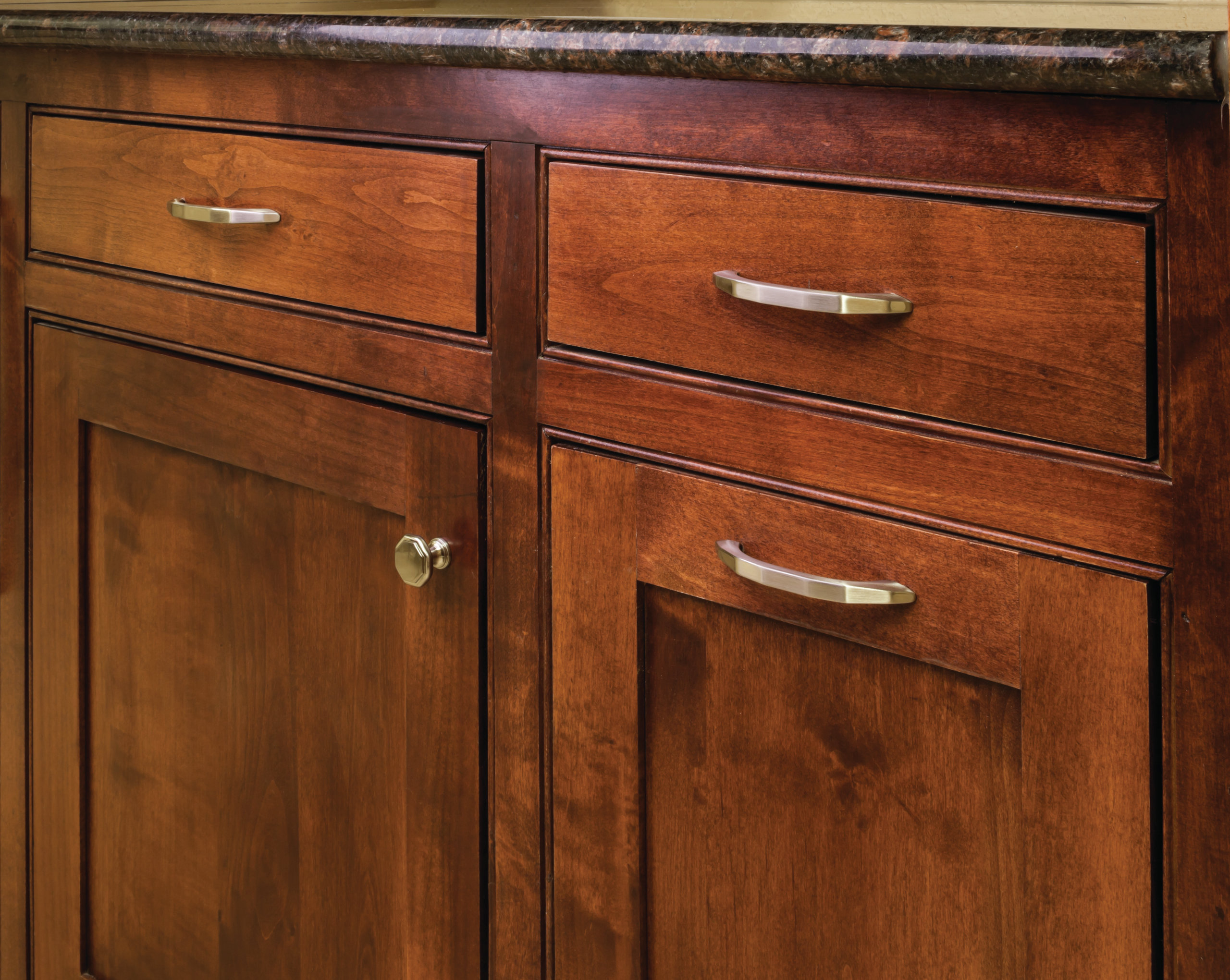 Elements Drake 3-3/4" CTC Handle Pull - Transitional - Cabinet And ...