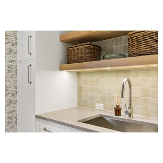 Modern Botanical Laundry Retreat - Modern - Laundry Room - Dallas - by ...