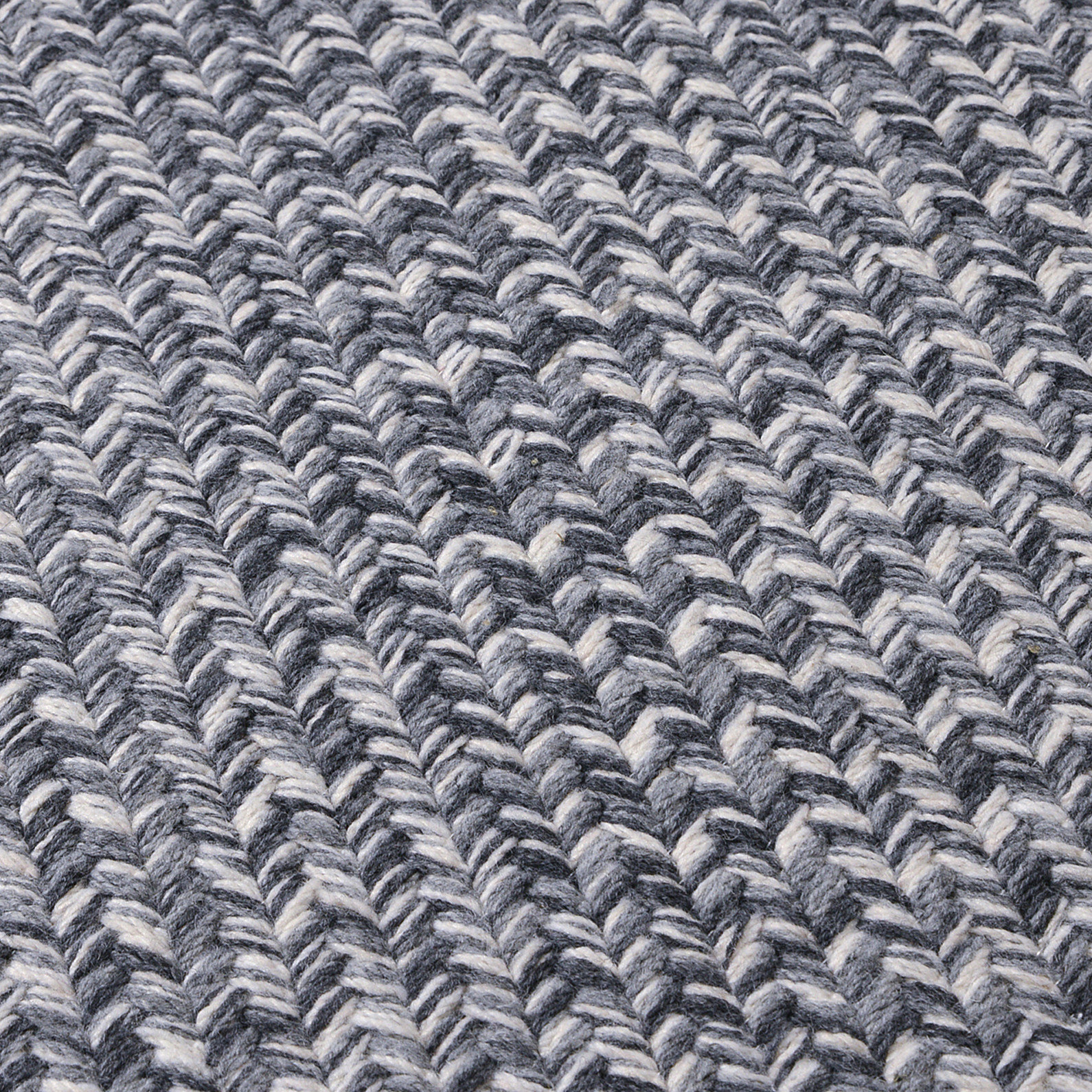 Colonial Mills Hayley Tweed Braided Rug, 6X8 - Contemporary - Area Rugs ...