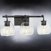 Luxury Industrial Bath Light, Charcoal - Transitional - Bathroom Vanity ...